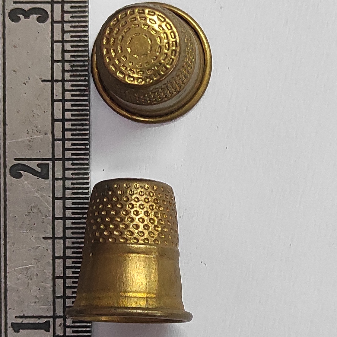 Metal Finger Cap Brass